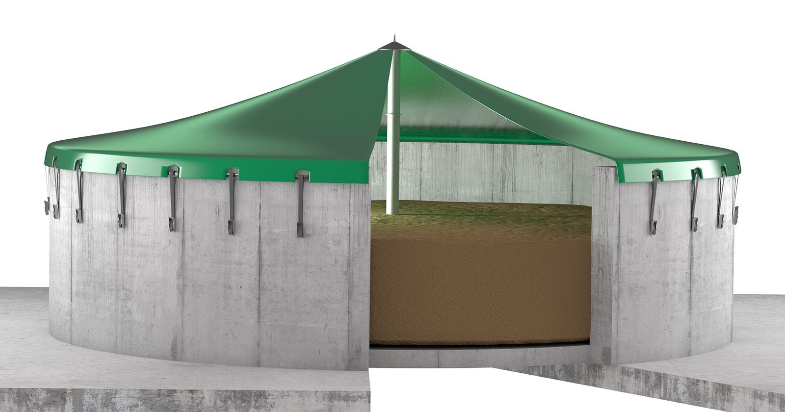 Gas Storage and Covering Membranes - Biogenic